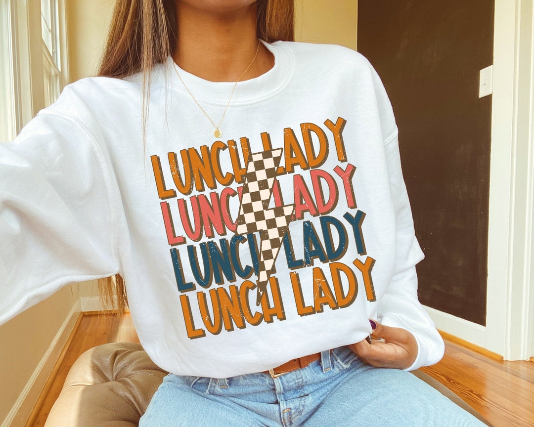 Lunch Lady Png Lunch Lady Sublimation Designs School - Etsy