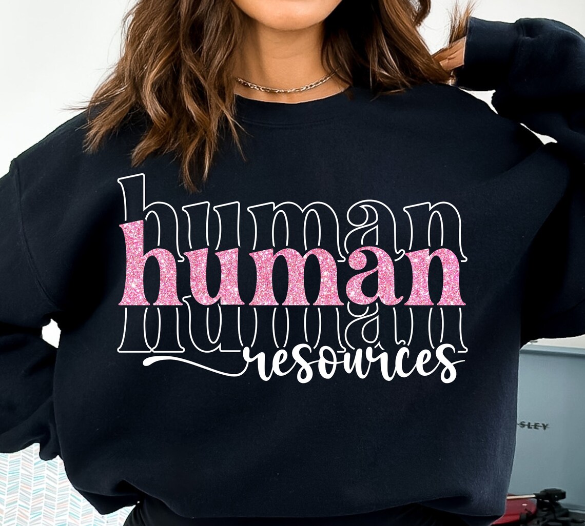Human Resources Svg, HR Svg, HR Gift, HR Specialist Svg, Retro Groovy ...