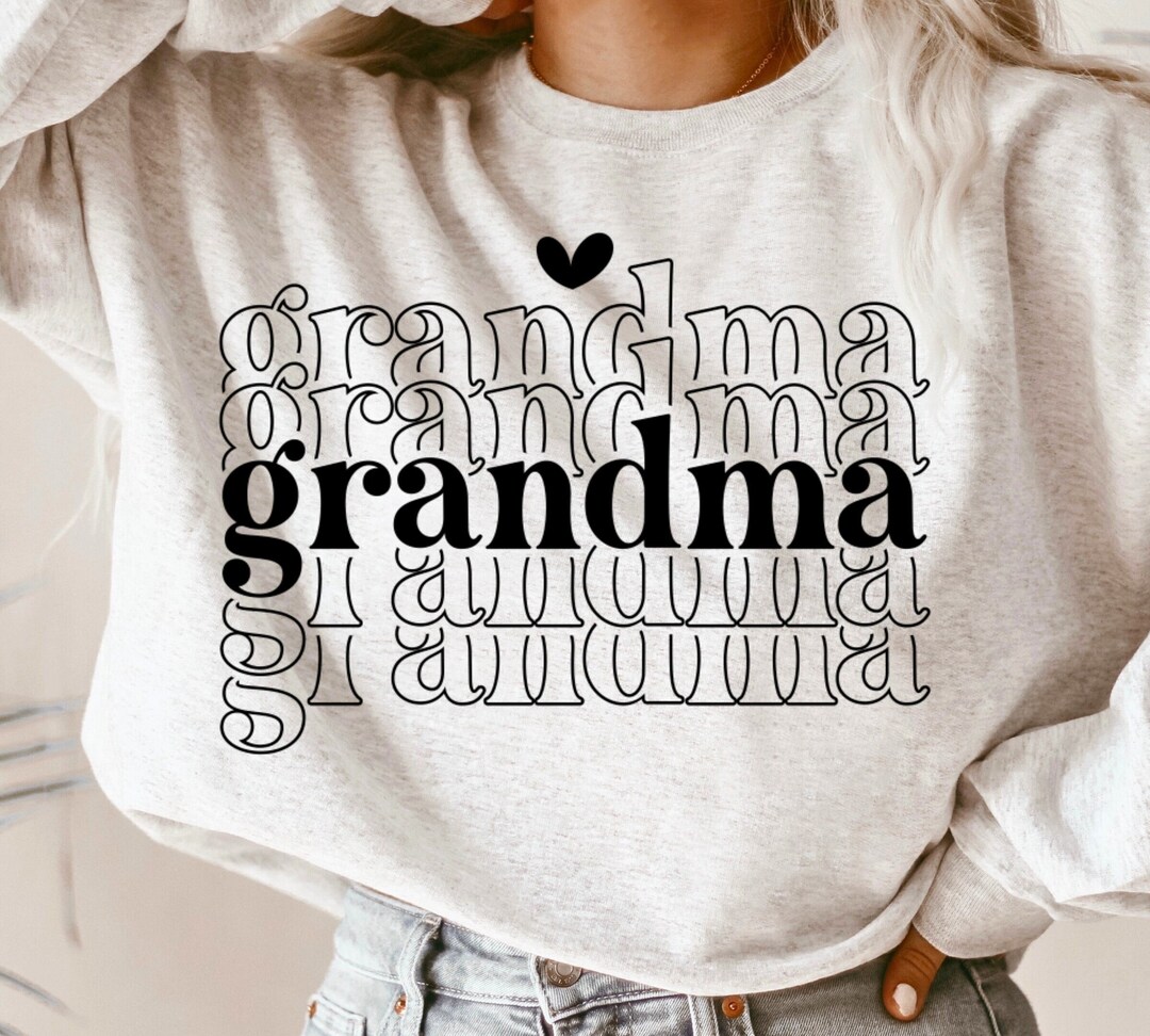 Grandma Svg, Granny Svg, Grandma Gift, Grandmother Svg Png, Mother's ...