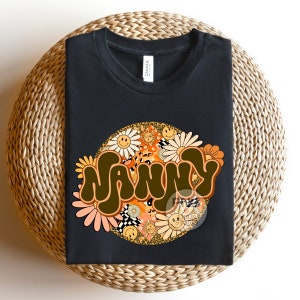 Nanny Png, Nanny Sublimation Designs, Grandma Grandmother Png File for ...