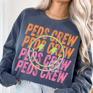 Peds Crew Png, Pediatric Nurse Png, Peds Nurse Png, Sublimation Designs ...