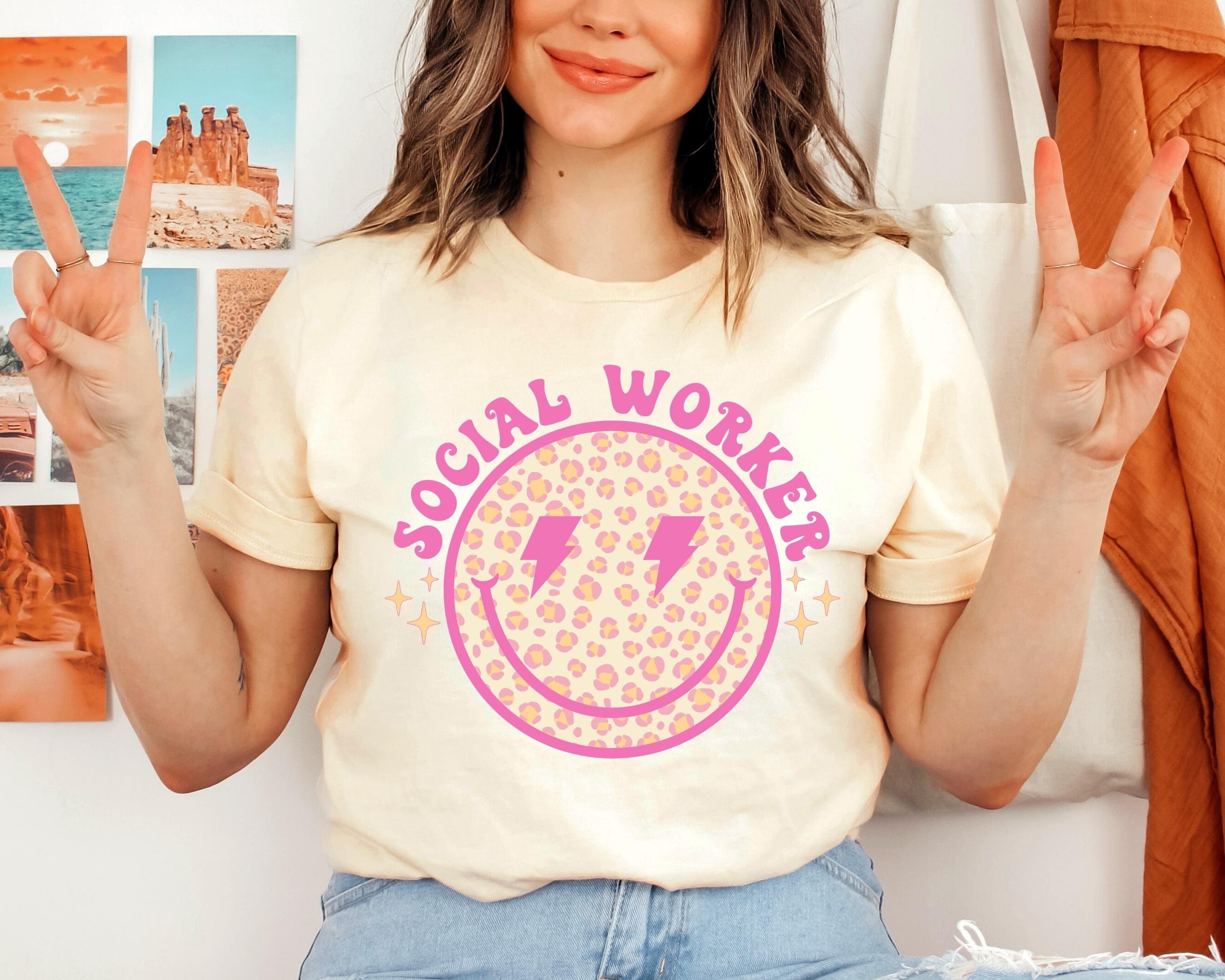 Social Worker Png Social Worker Sublimation Designs Retro - Etsy