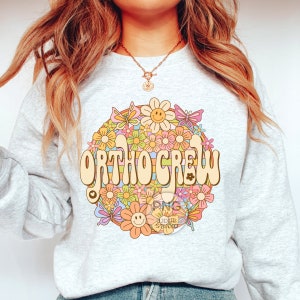Ortho Crew Png, Orthopedic Sublimation Designs, Ortho Squad Png, Retro ...
