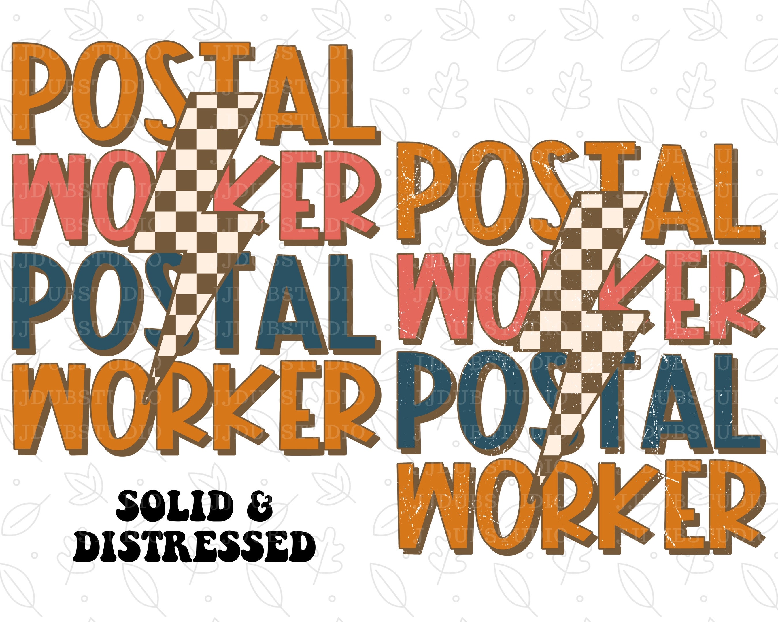 Postal Worker Png Postal Worker Sublimation Designs Mail - Etsy