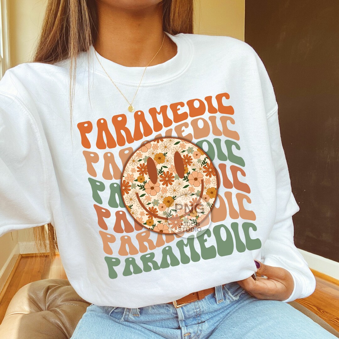 Paramedic Png Paramedic Sublimation Designs Retro EMT Png - Etsy