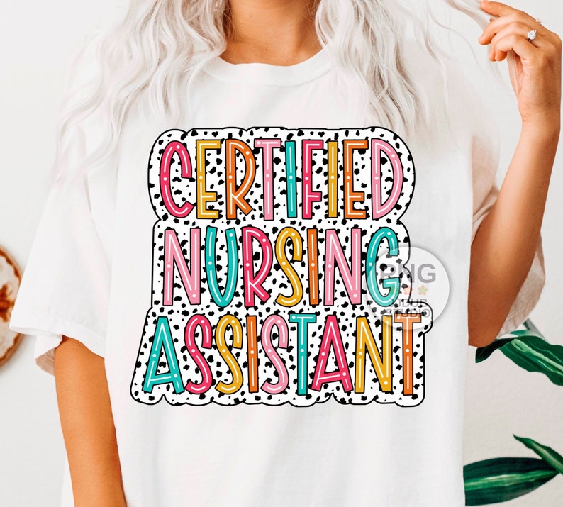 Cna Png, Certified Nursing Assistant Sublimation Designs, Dalmatian ...