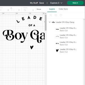 Leader of a Boy Gang Svg, Boy Mama Svg, Mother's Day Gift, Mom of Boys ...