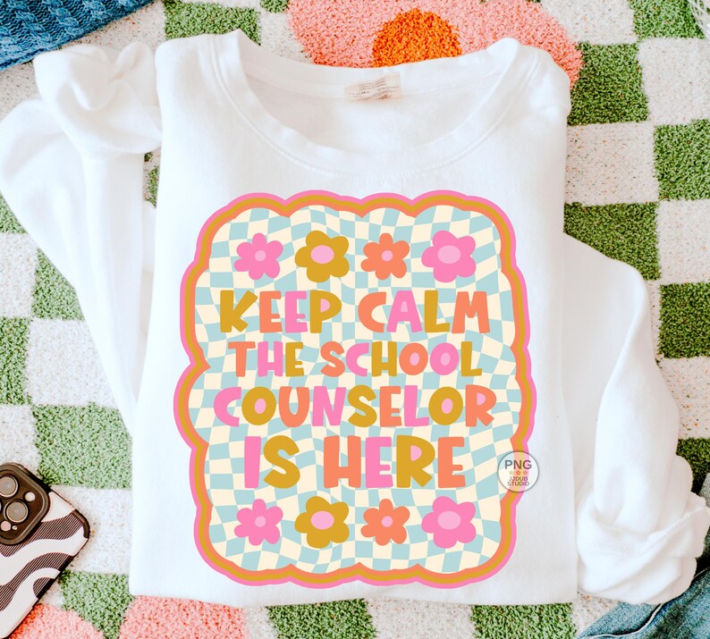 School Counselor Png Bundle, Counselor Sublimation Designs, Retro ...