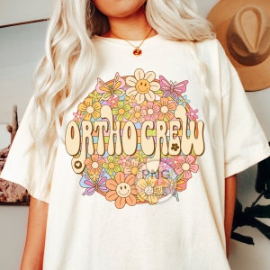 Ortho Crew Png, Orthopedic Sublimation Designs, Ortho Squad Png, Retro ...