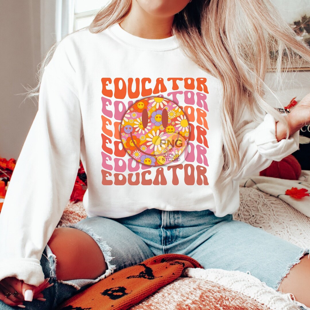 Educador Png, Diseños de sublimación de maestros, Regreso a la escuela ...