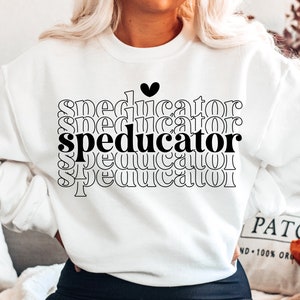 Special Education Svg, Sped Teacher Svg, Speducator Svg, Back to School ...