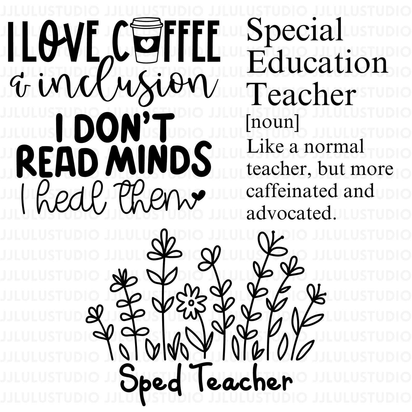 Sped Teacher Svg Bundle, Special Education Svg Bundle, Sped Svg for ...