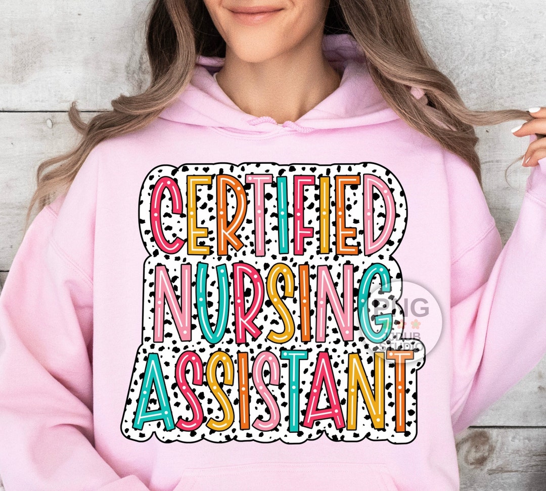 Cna Png, Certified Nursing Assistant Sublimation Designs, Dalmatian ...