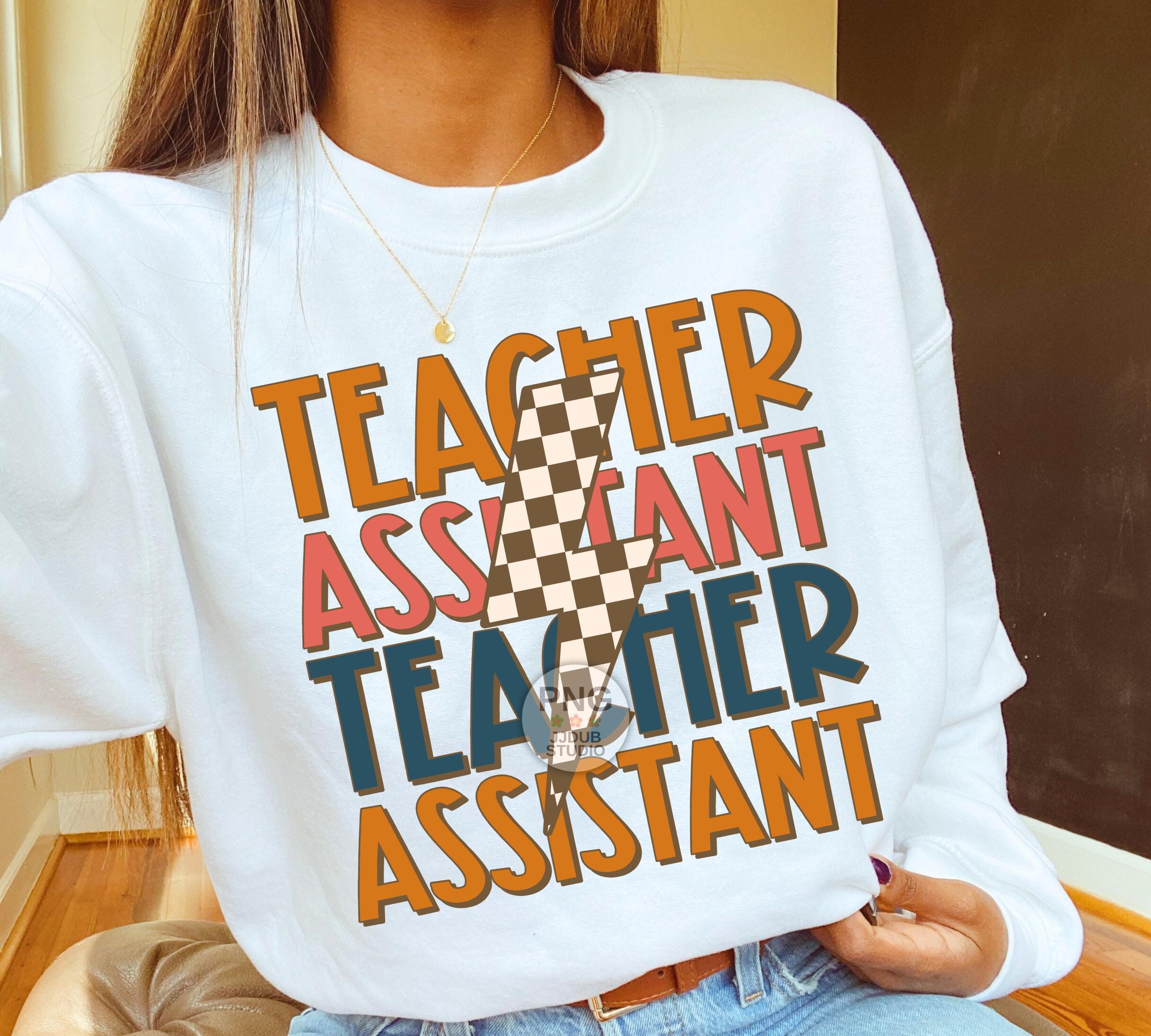 Teacher Assistant Png Bundle, Teacher Aide Sublimation Designs ...