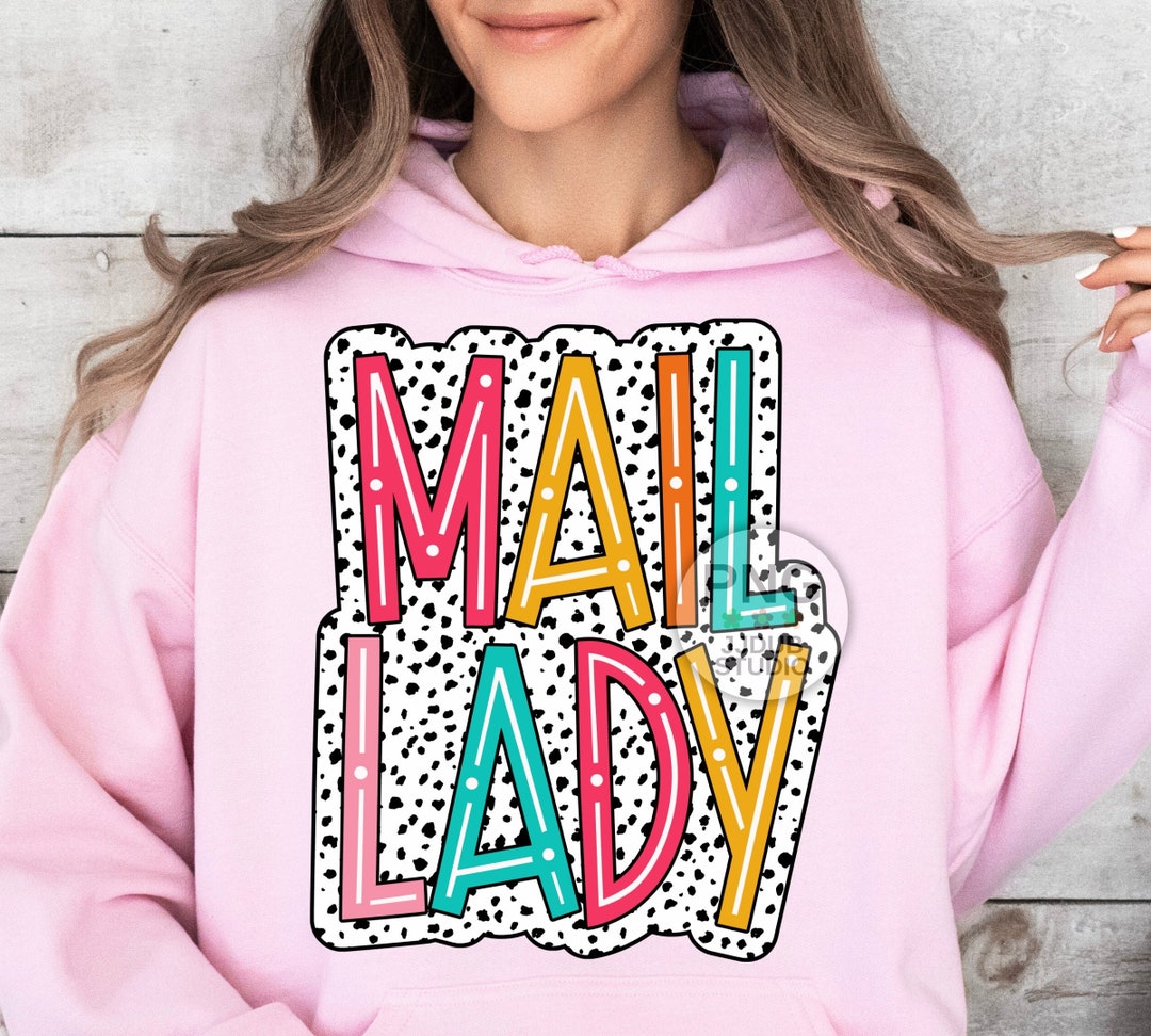 Mail Lady Png, Postal Worker Png, Sublimation Designs, Mail Carrier Png ...