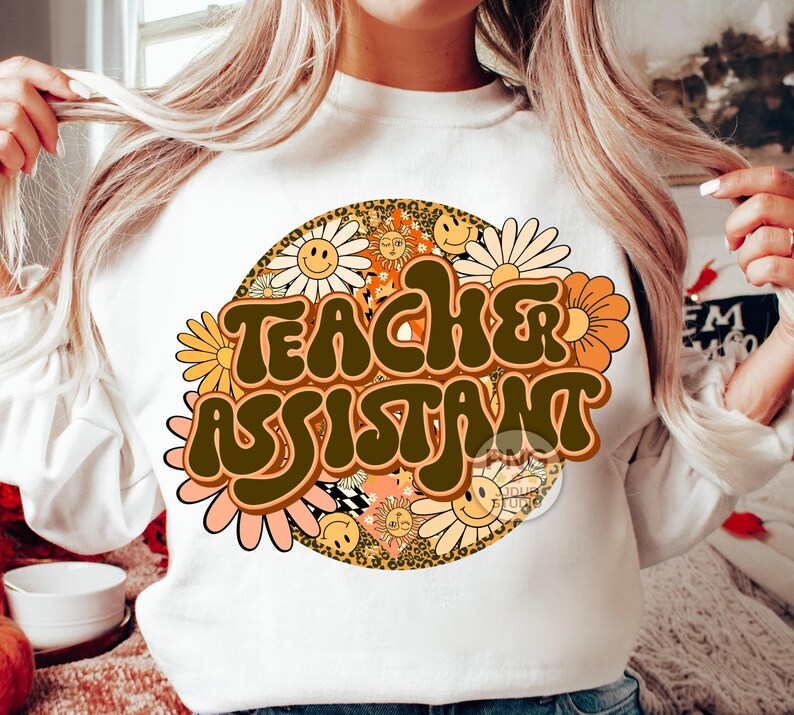 Teacher Assistant Png Bundle, Teacher Aide Sublimation Designs ...