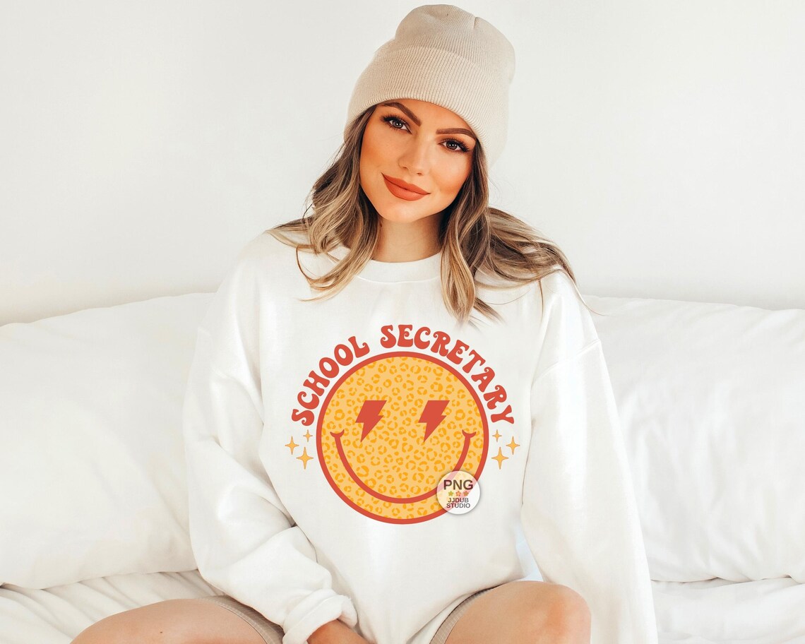 School Secretary Png School Secretary Sublimation Designs - Etsy