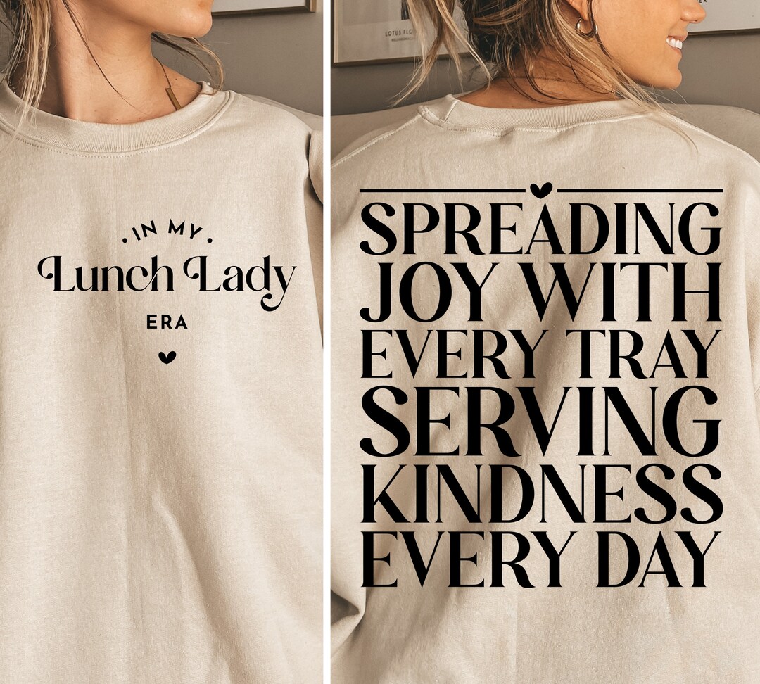 Lunch Lady Svg, in My Lunch Lady Era Svg, School Cafeteria Worker Svg ...