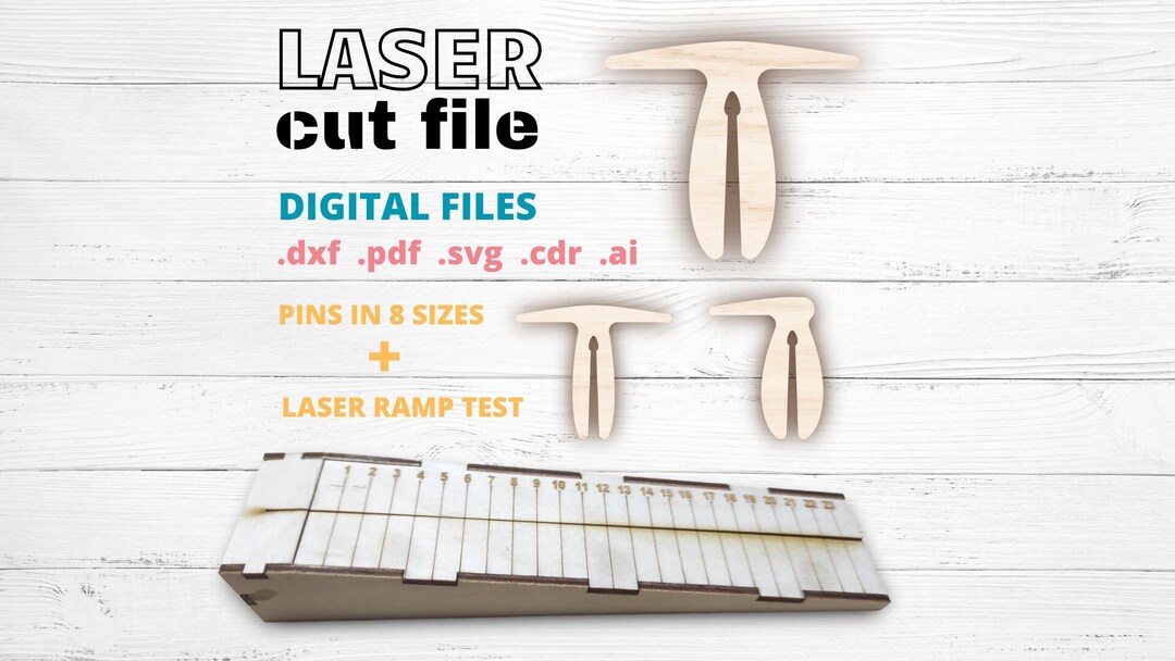 Laser Ramp Test + PINS, Laser Focus Test, Laser Focal Gauge, Laser ...