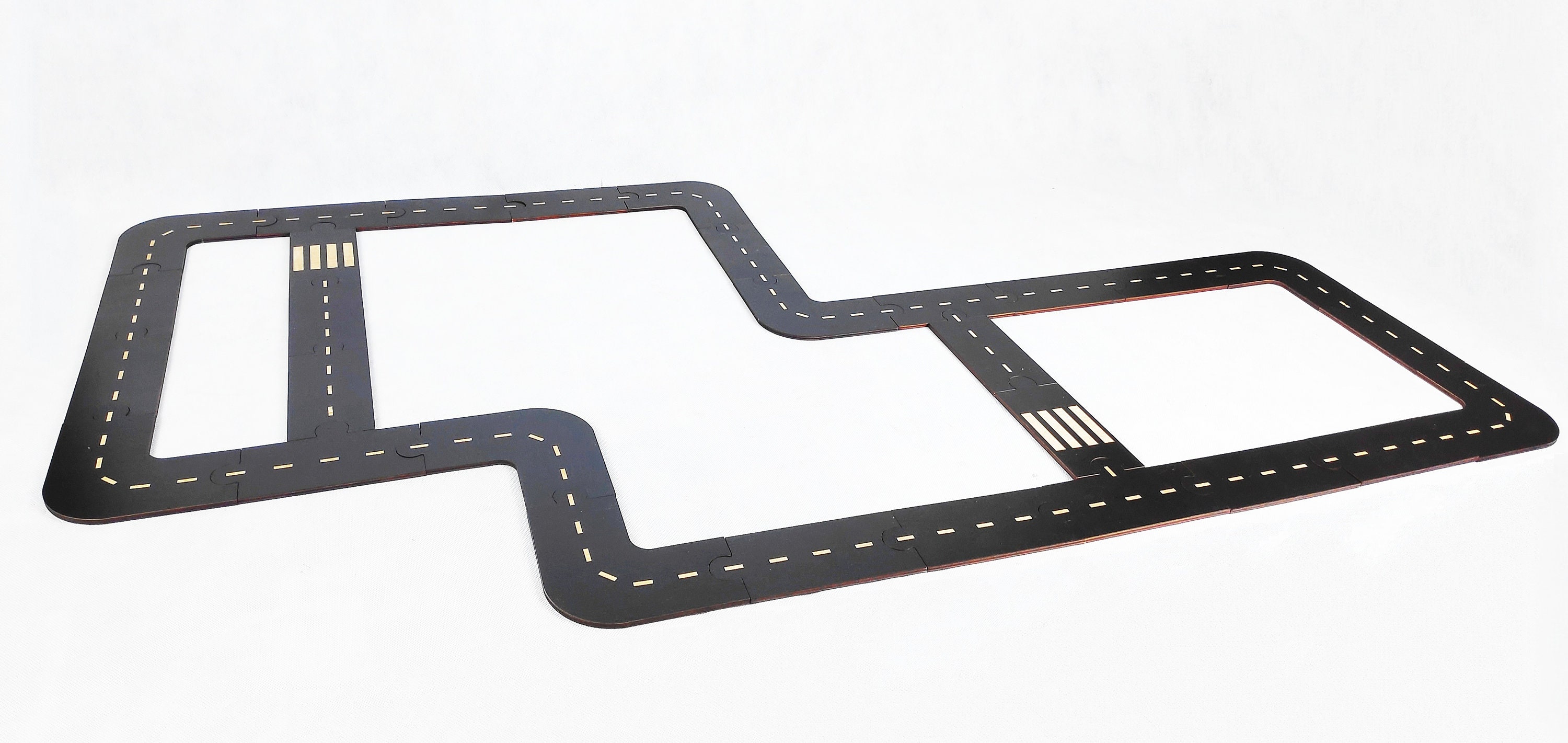 Toy Car Track Plywood Laser Cut File Plywood Toy Birthday - Etsy