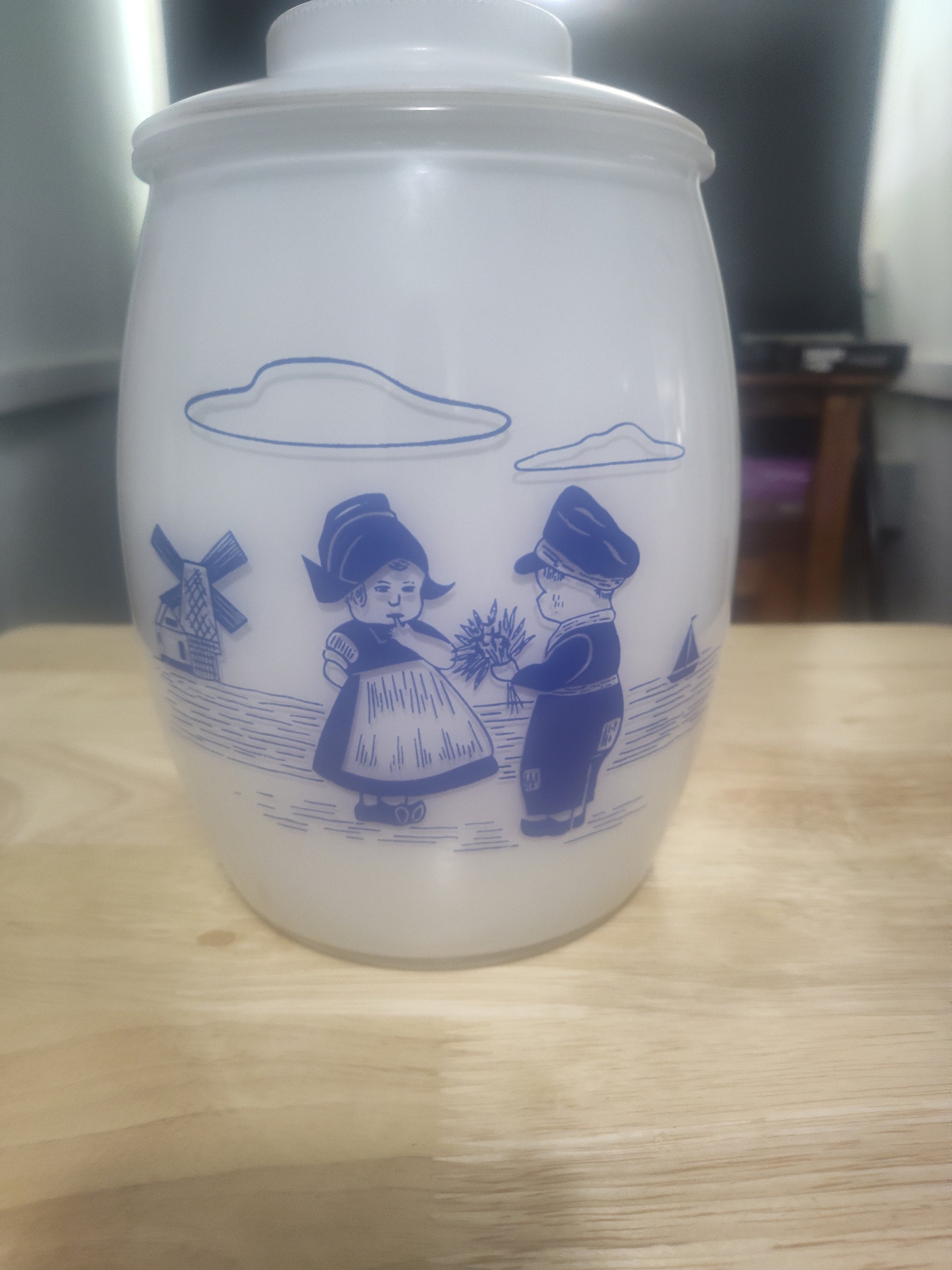 Vintage Bartlett Collins Cookie Jar - Etsy