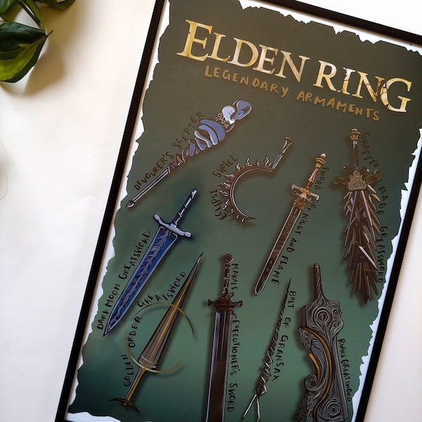 Fromsoftware Poster - Etsy