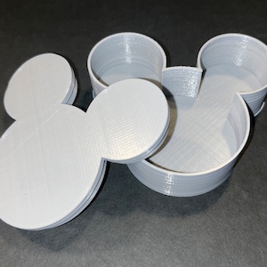 Mickey Mouse Storage Container 3D Printed for Desk Organization ...