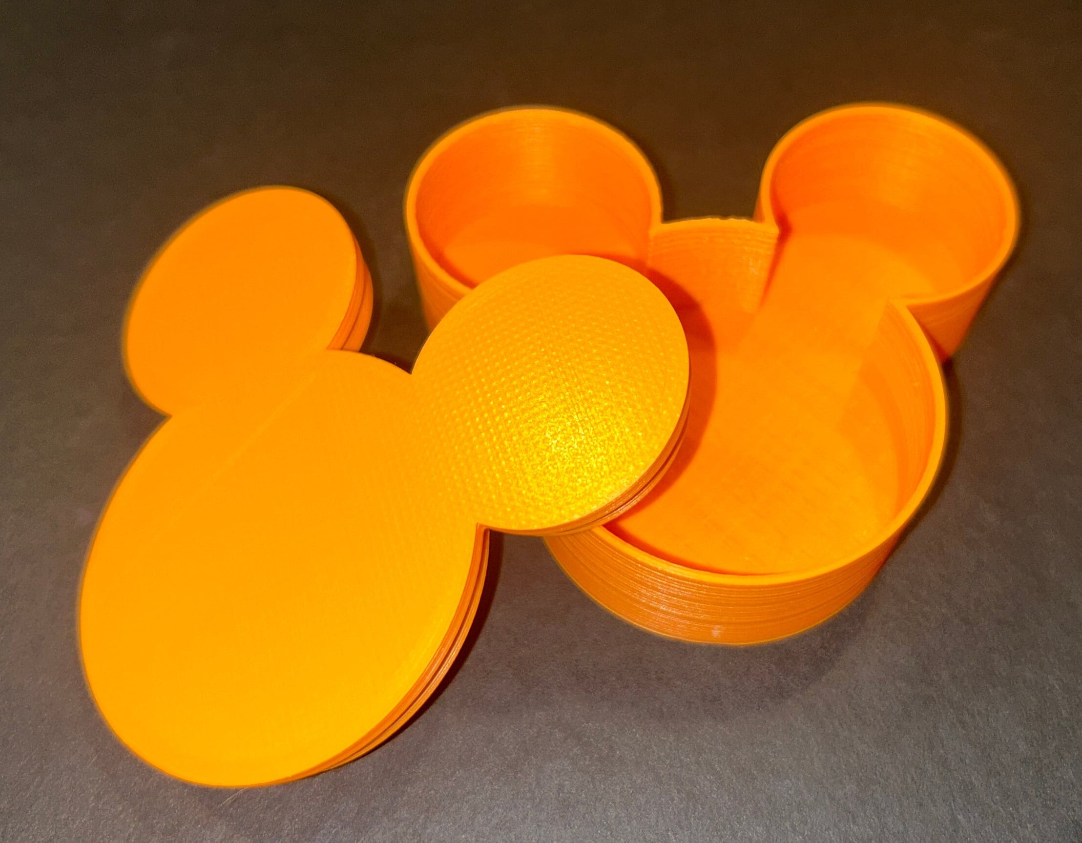 Mickey Mouse Storage Container 3D Printed for Desk - Etsy