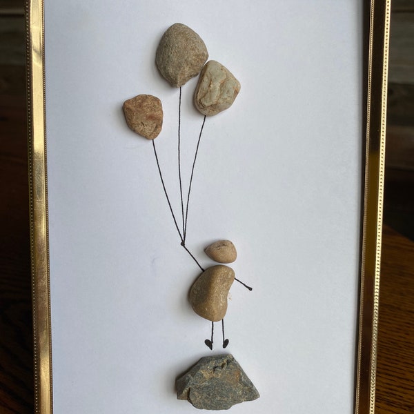 Pebble Art Balloon - Etsy