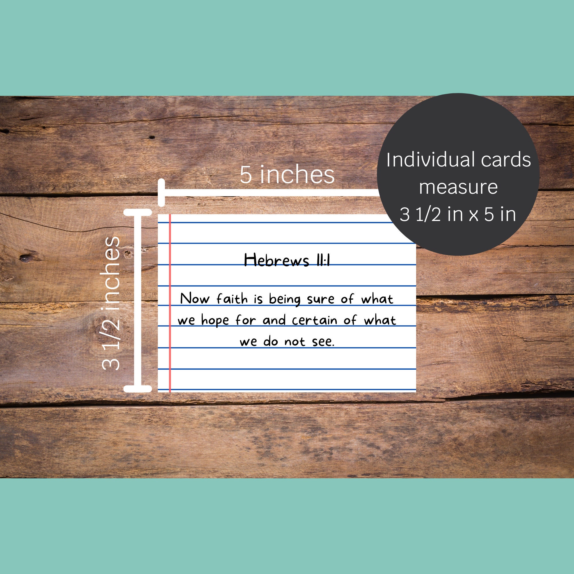 Scripture Memory Bible Verse Cards Printable Digital Download - Etsy