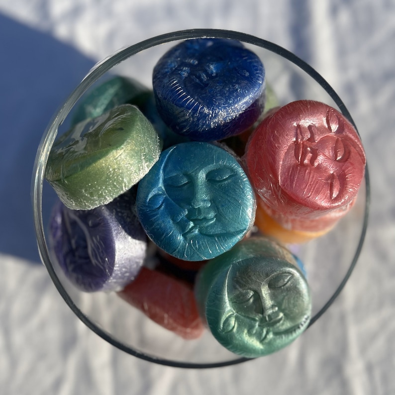 Celestial Honey Soap Bar Sun and Moon - Etsy