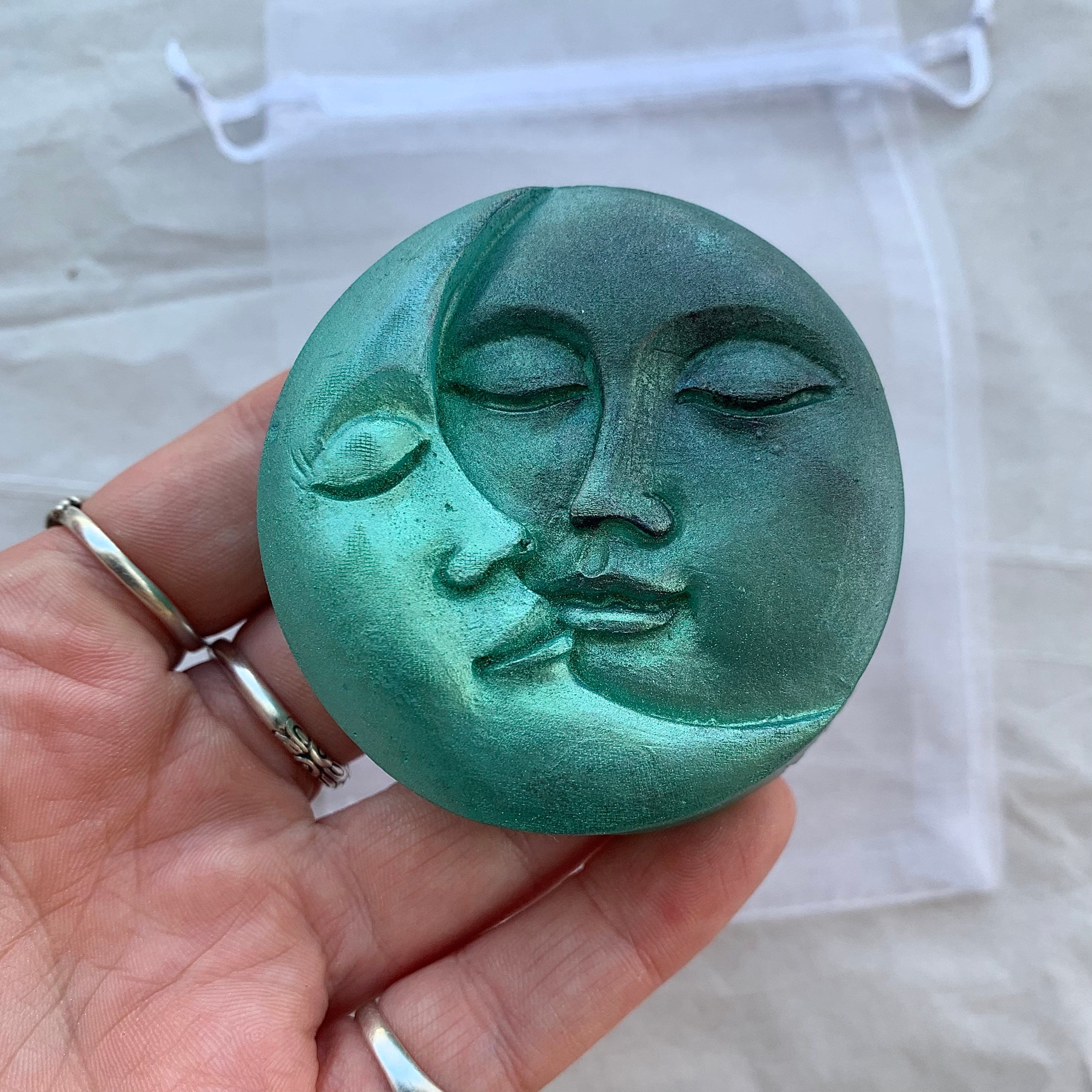 Celestial Honey Soap Bar Sun and Moon - Etsy