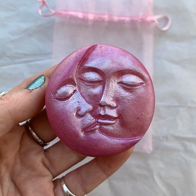 Celestial Honey Soap Bar Sun and Moon - Etsy