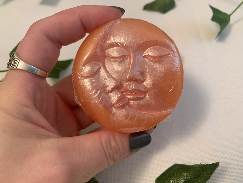 Celestial Honey Soap Bar Sun and Moon - Etsy