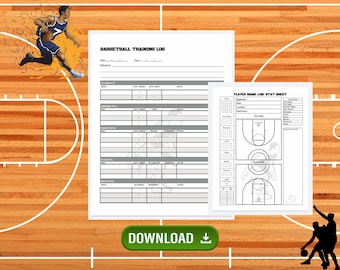 Basketball Statistic Score Sheet - Etsy
