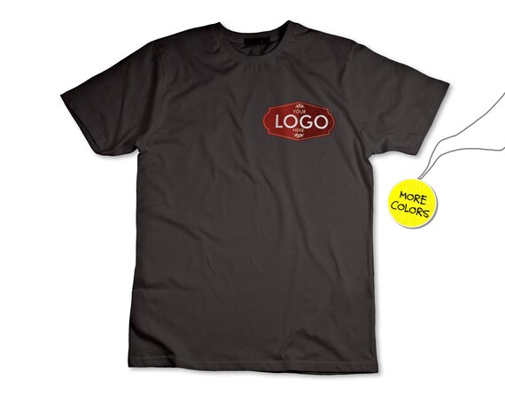 Custom Shirt Custom Pocket Size Logo Shirt Logo Shirt - Etsy