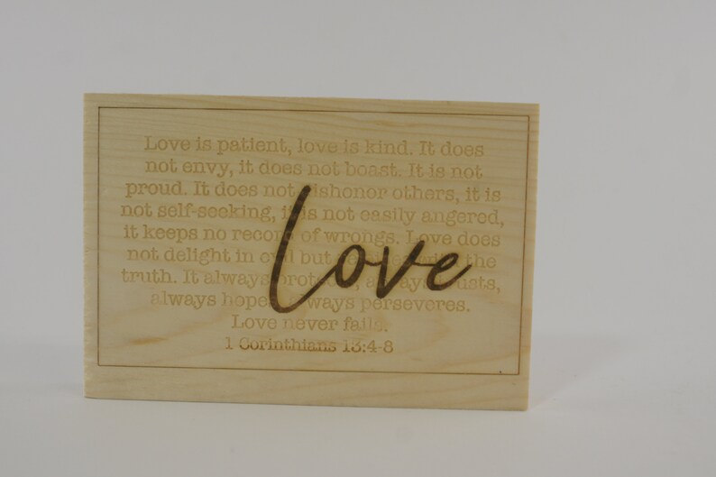 Mini Verse Sign - Etsy