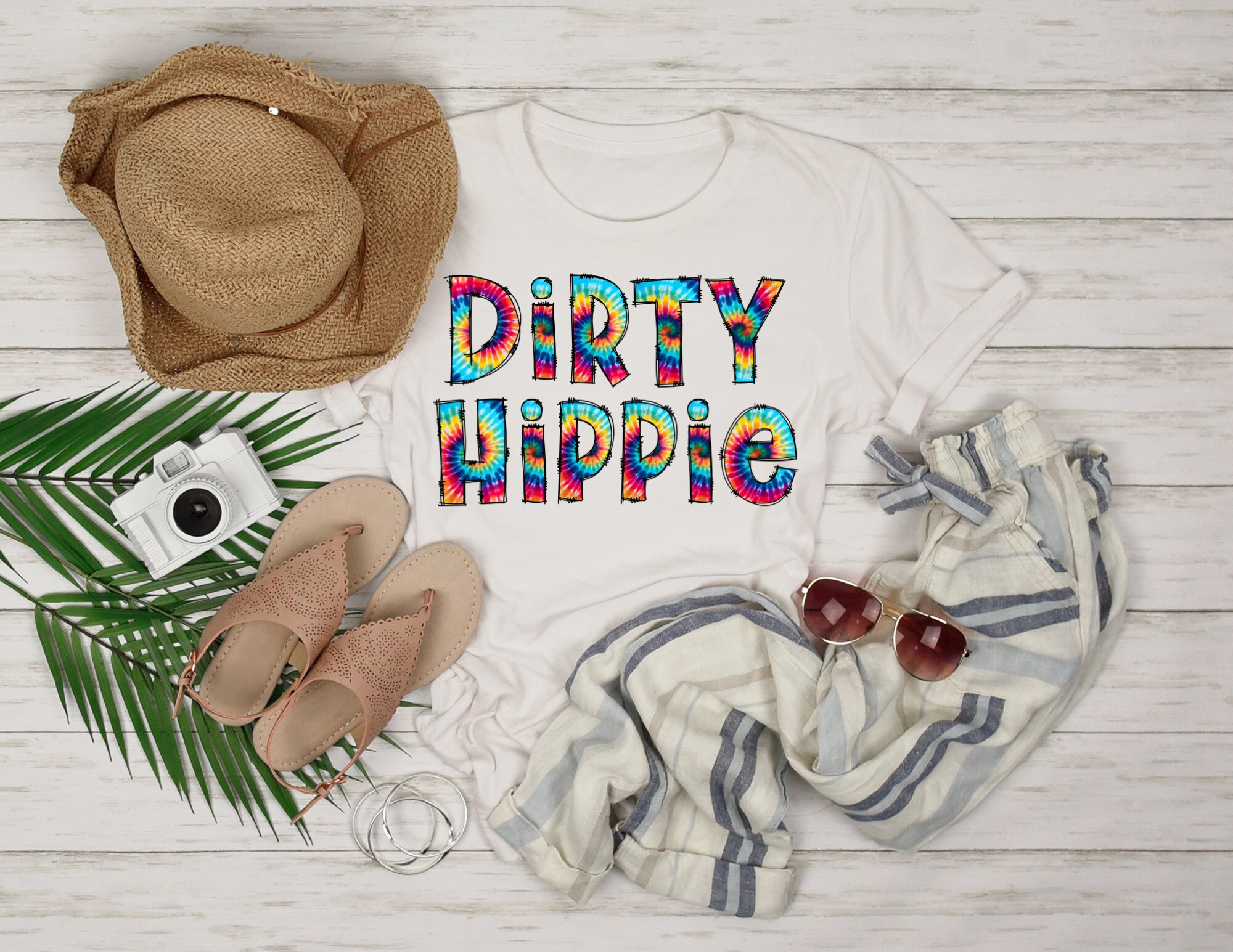 Dirty Hippie Sublimation PNG Hippie Sublimation Design PNG Tie Dye ...