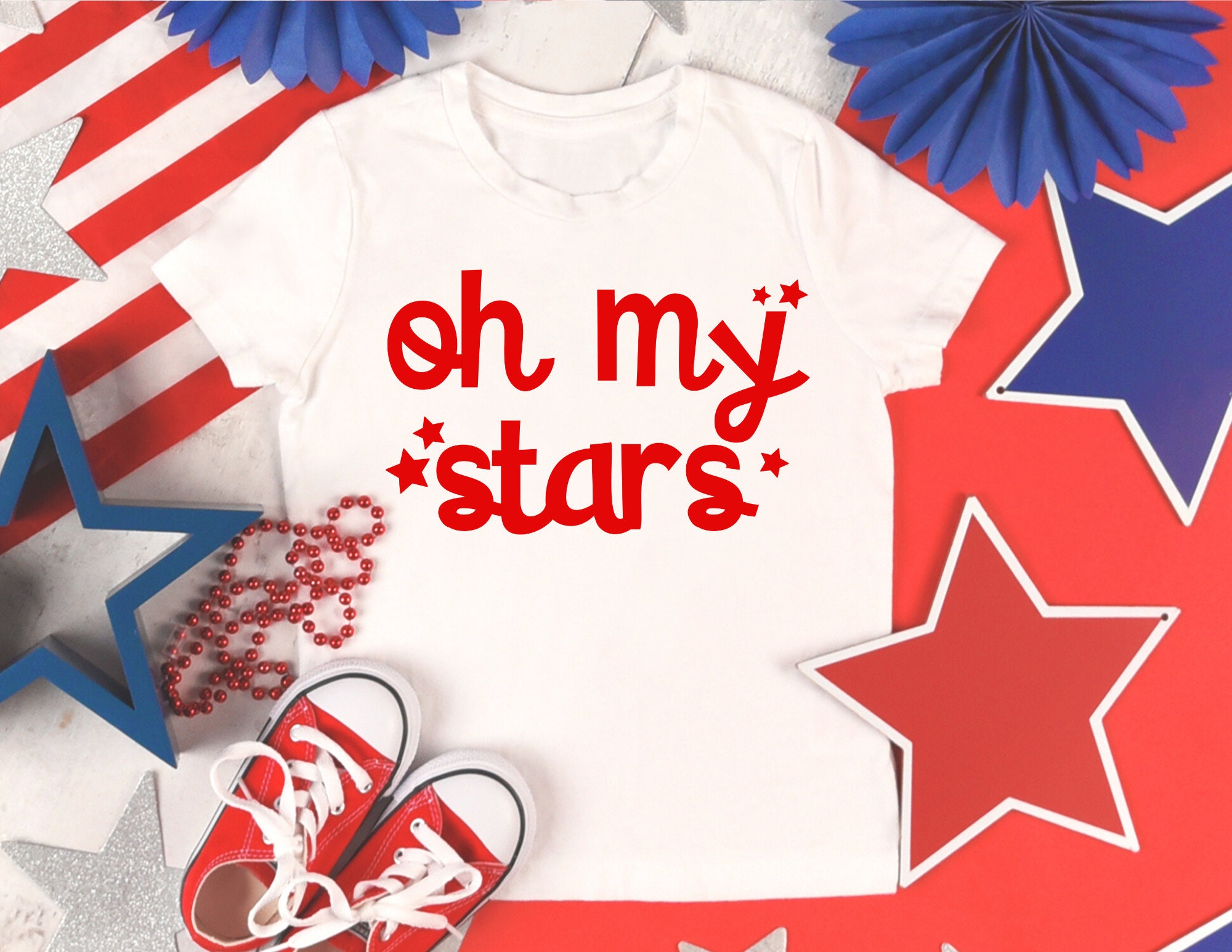 Oh My Stars PNG | Independence Day Design | 4th of July PNG | Oh My ...
