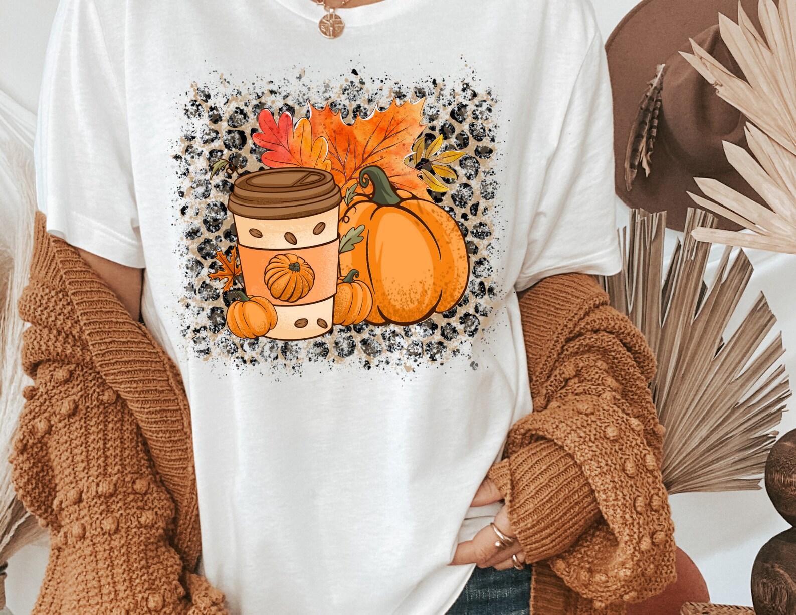 Fall Coffee PNG for Sublimation | Pumpkin Spice Latte PNG Sublimation ...