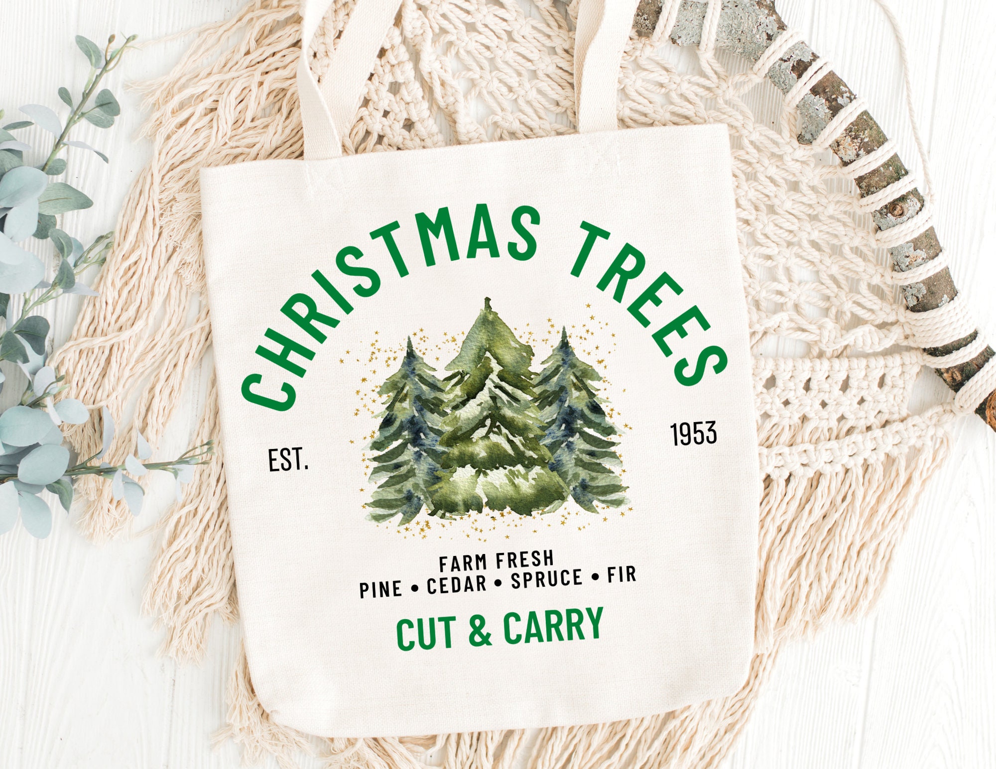 Farm Fresh Christmas Trees PNG | Farm Fresh Christmas | Christmas Tree ...