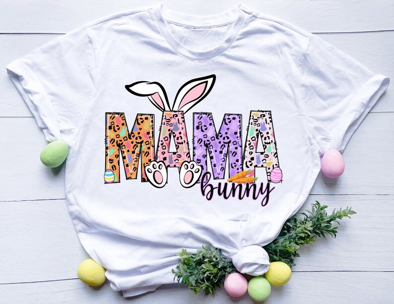 Easter Mama and Mini PNG | Mama Bunny Easter PNG | Easter Mama PNG ...