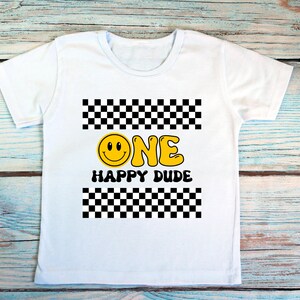 One Happy Dude PNG Sublimation Design | Smile Face PNG Sublimation File ...