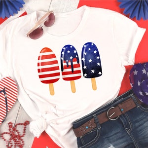 Patriotic Popsicle PNG | Independence Day Design | 4th of July PNG ...