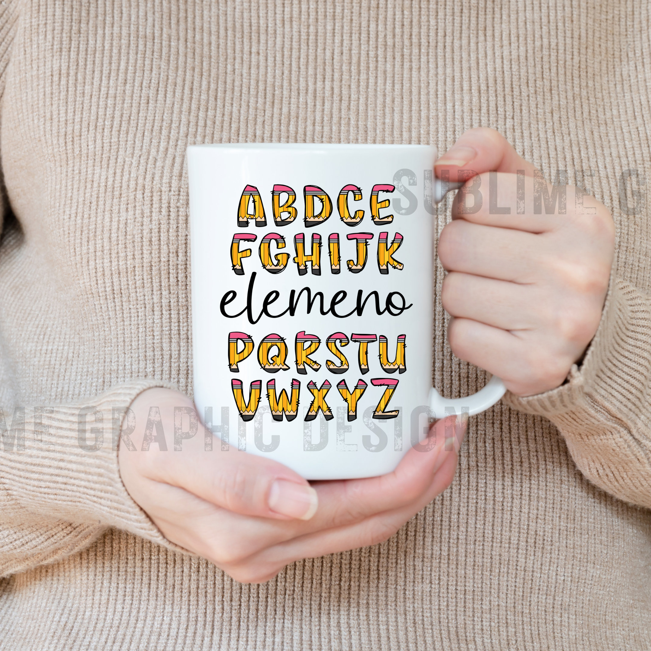 Alphabet Elemeno PNG | Teacher PNG | Preschool Png | Pencil Elemeno Png ...