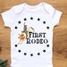 First Rodeo Birthday PNG Sublimation Design | First Rodeo First ...