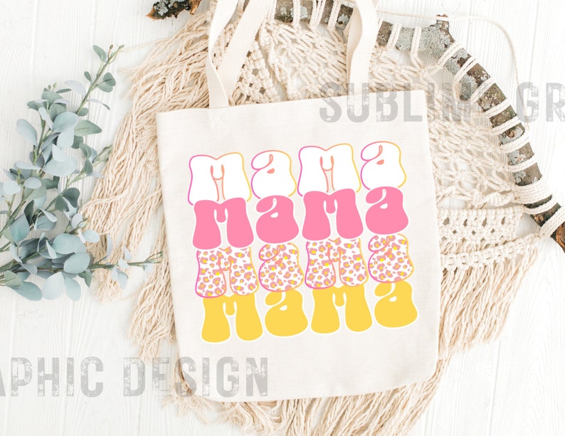 Stacked Leopard Mama PNG | Retro Mama Png | Stacked Mama PNG | Mom Life ...
