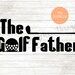 The Golf Father Sublimation PNG Golfing Dad Sublimation Fathers Day PNG ...