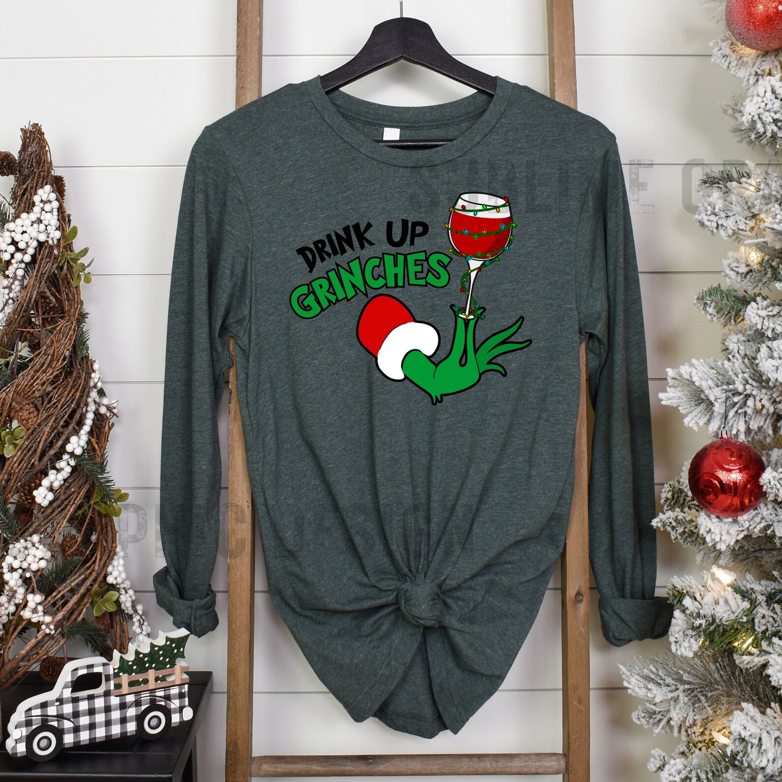 Drink up Grinches PNG | Grinch Face PNG | Grinchy PNG | Grinch ...