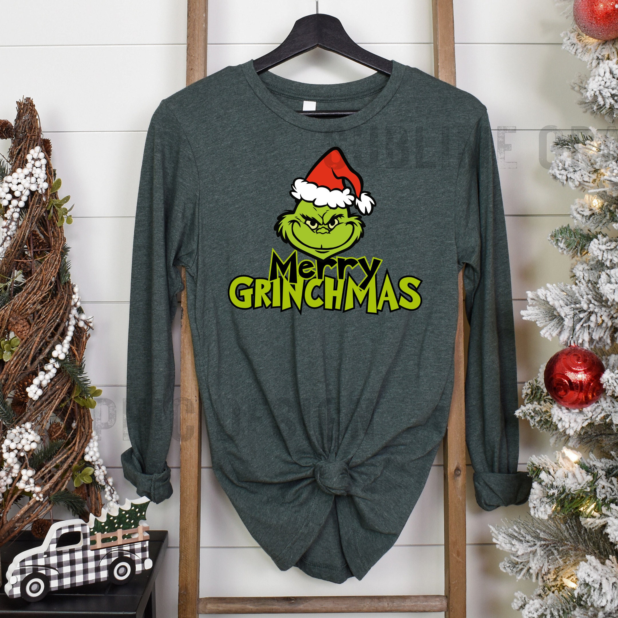 Merry Grinchmas PNG | Grinch Face PNG | Grinchy Face PNG | Grinch ...